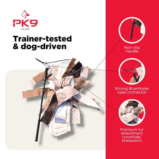 show more dog flirt pole full set flirt pole attachment and handle aud ...